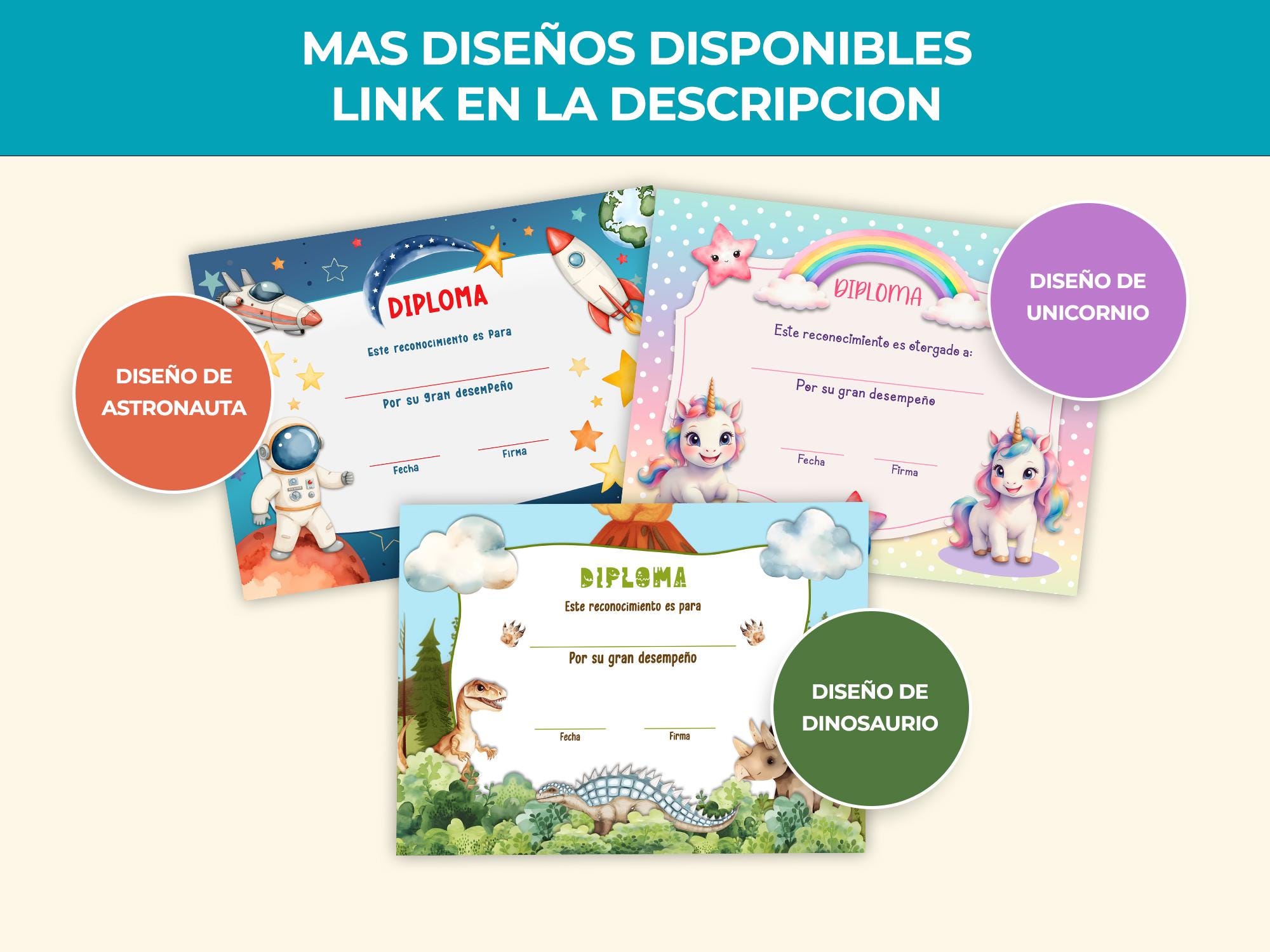 Diploma De Princesas, Certificado Para Niñas, Castillo, Imprimible ...