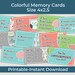 The Ten Commandments for Kids Poster and Memory Cards Set. Instant ...