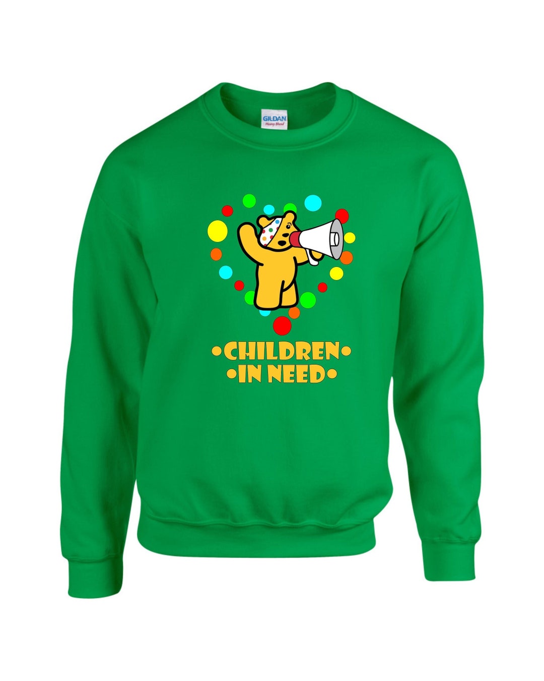 PUDSEY BEAR Children in Need 2023 Jumper Spotty Day 2023 - Etsy