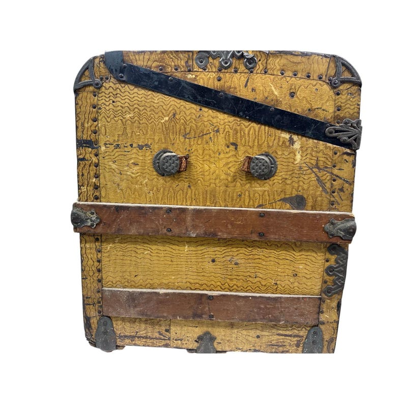 Hartmann 1908 Antique Steamer Trunk, Common Sense Trunk, Travel Trunk ...
