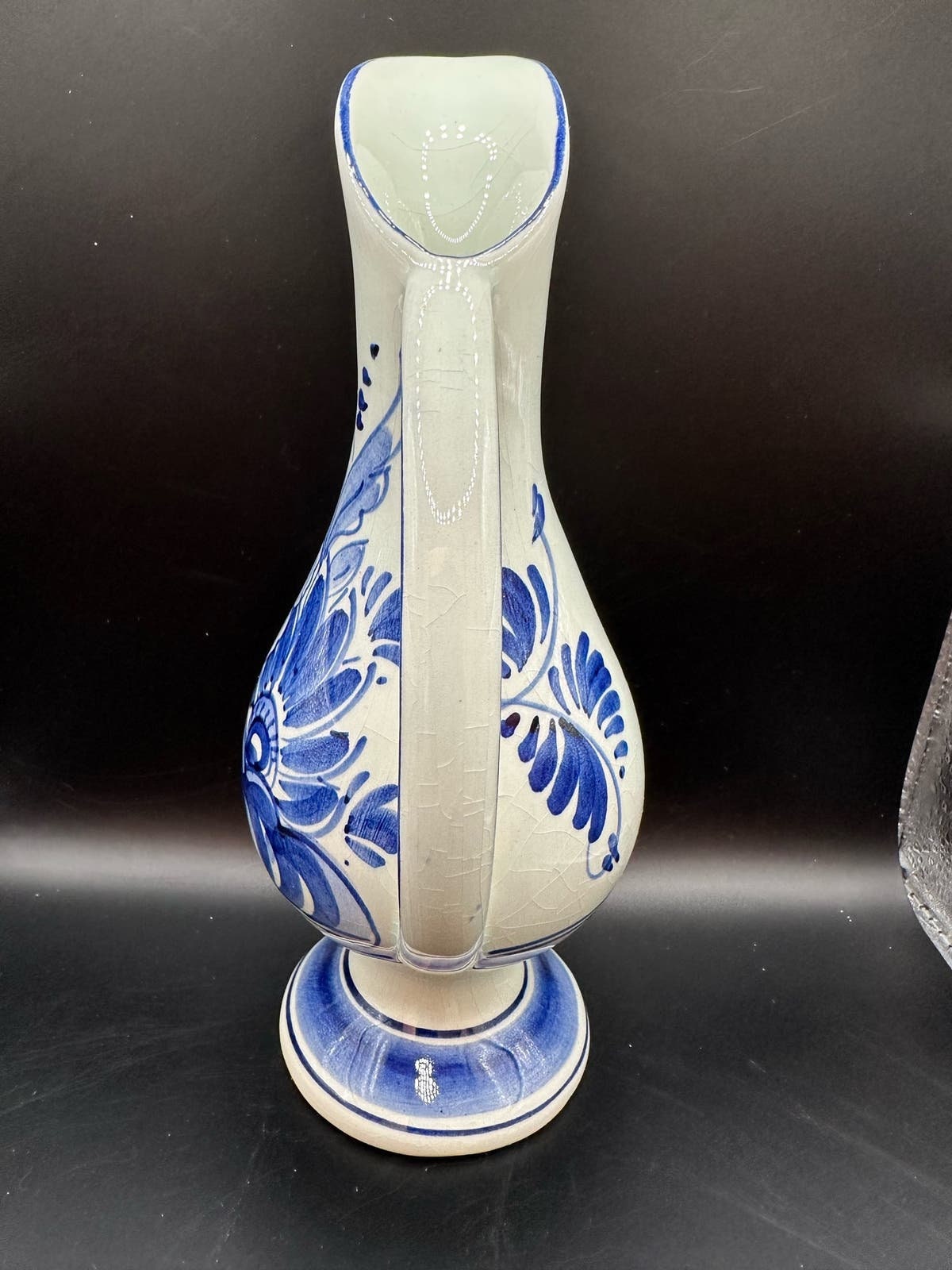 Vintage Delft Blue Jug, Made in Holland Hand Painted Jug, Vintage Delft ...
