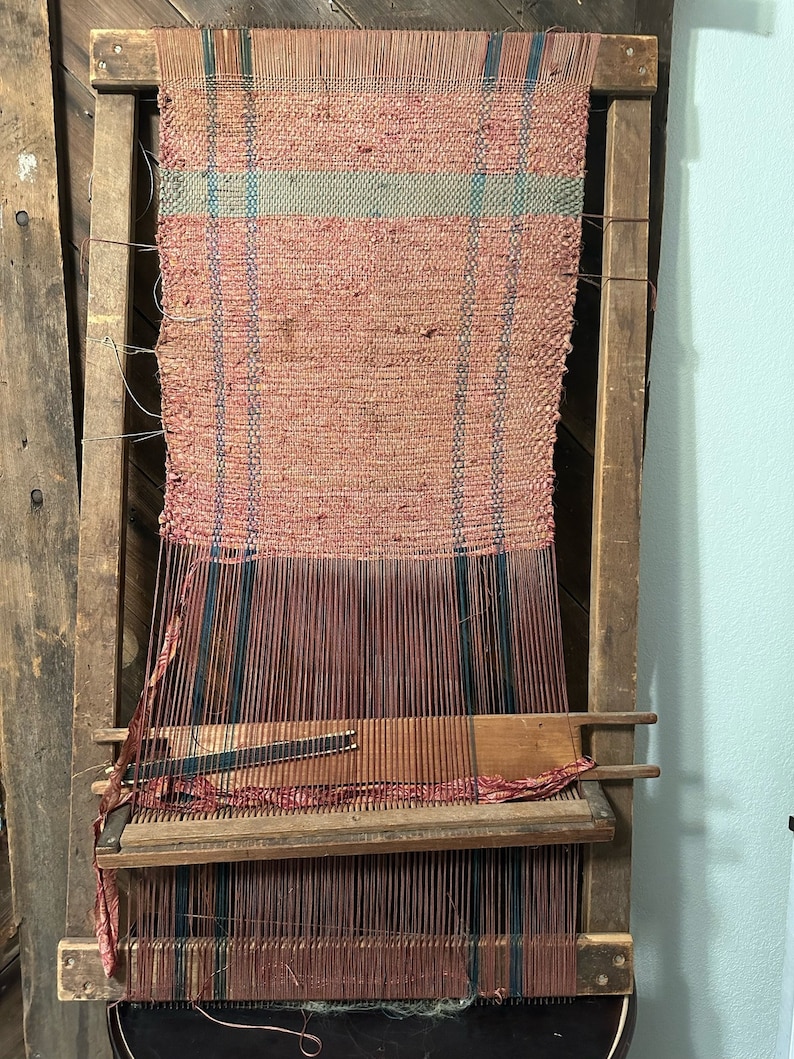 Vintage Handmade Rug Loom. Wall Hanging. Display. - Etsy