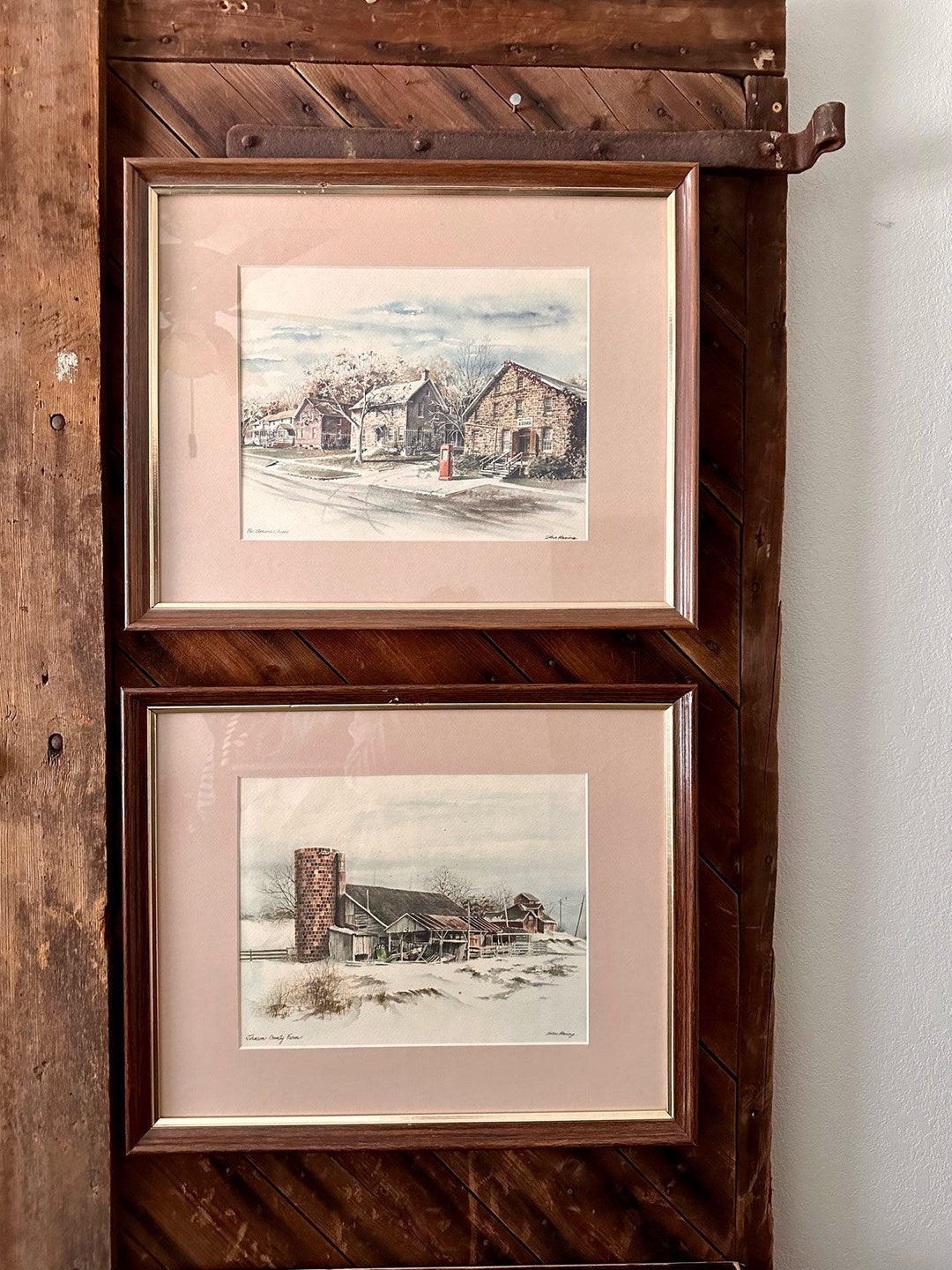 Watercolor Prints by Artist Stan Haring of Iowa City, Iowa. Amanas ...