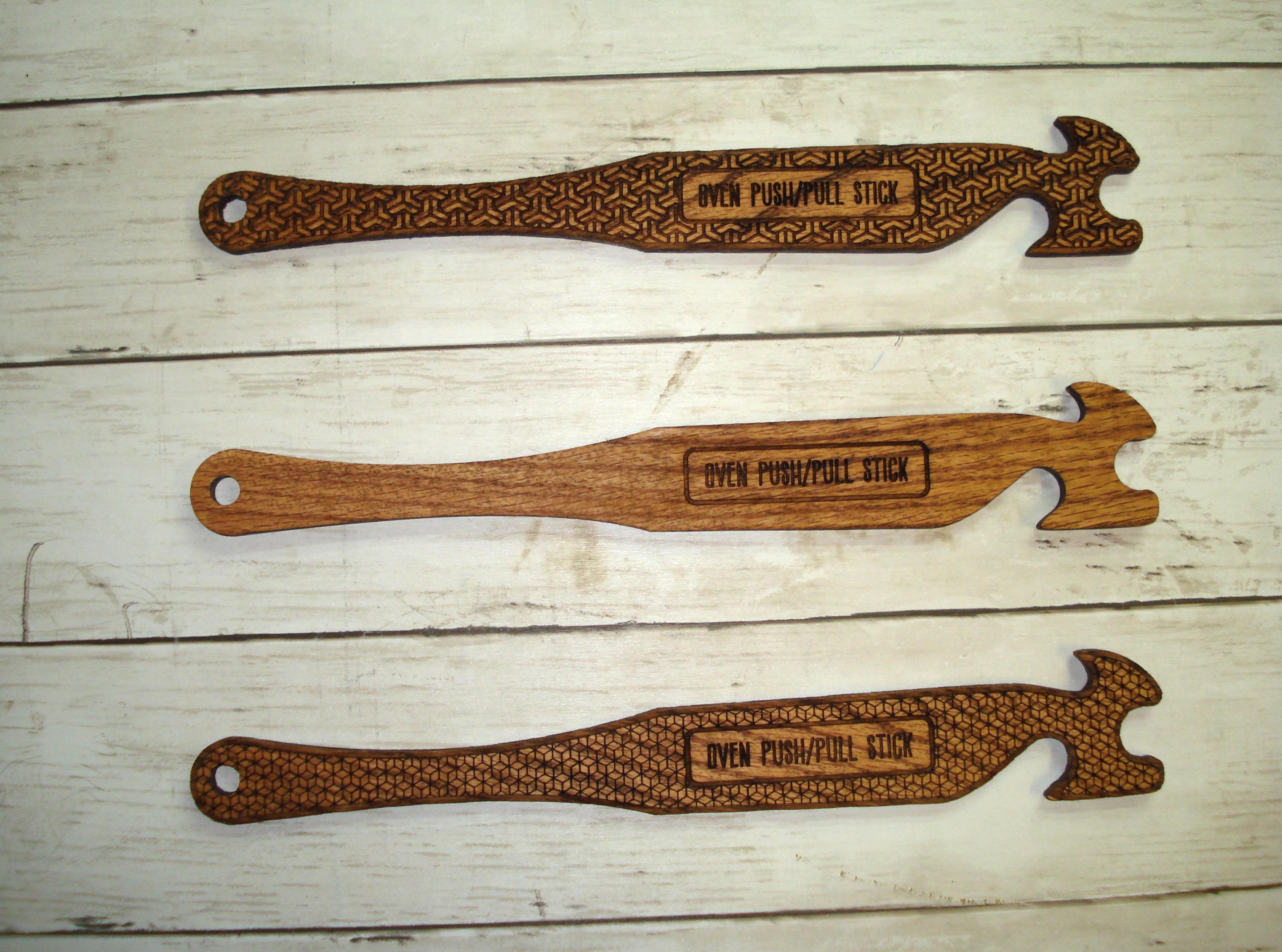 Oven Push/pull Stick V2 / Laser Cut Files / Baking Oven Rack Push Pull ...