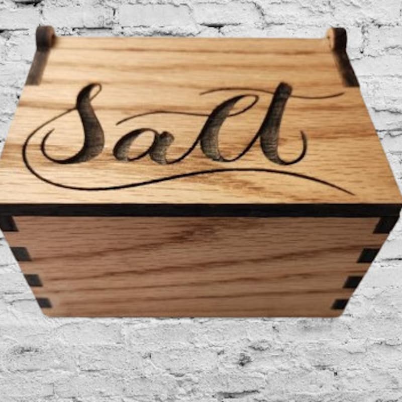 Salt Box - Etsy