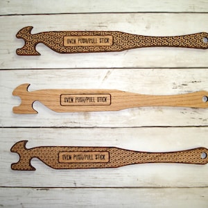 Oven Push/pull Stick V2 / Laser Cut Files / Baking Oven Rack Push Pull ...