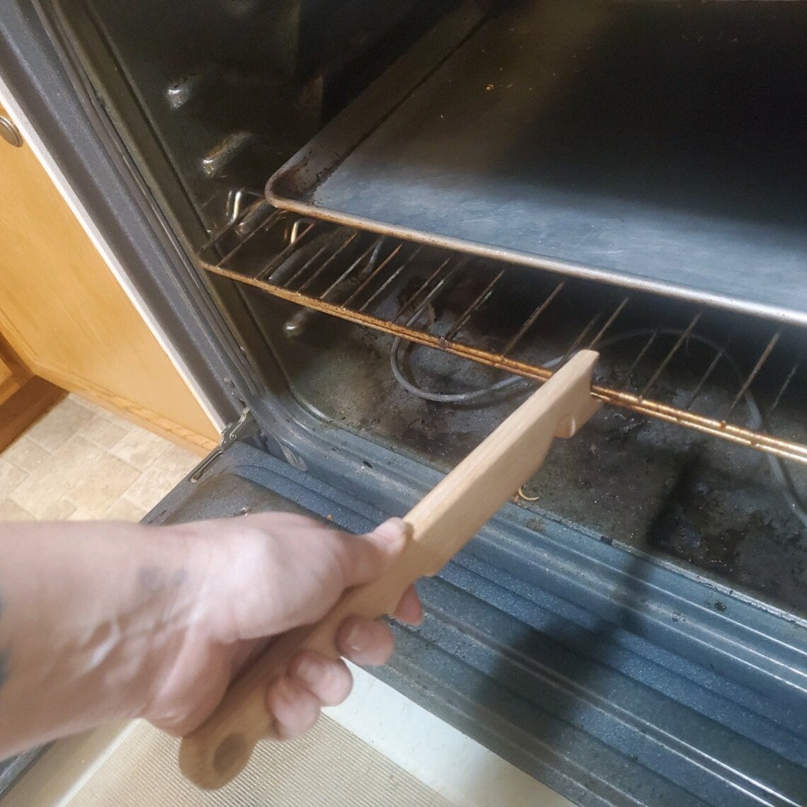 Oven Push/pull Stick V1 / Laser Cut Files / Baking Oven Rack Push Pull ...