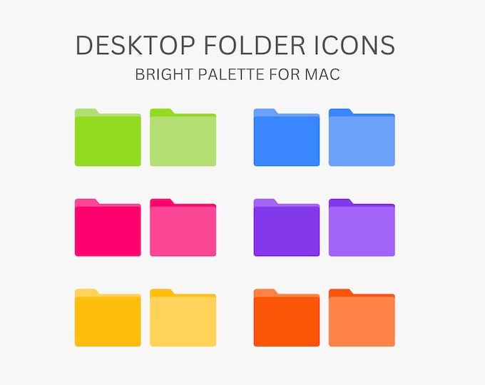 Desktop Folder Icons Blush Pink - Mac Icons - PC Icons - Aesthetic ...