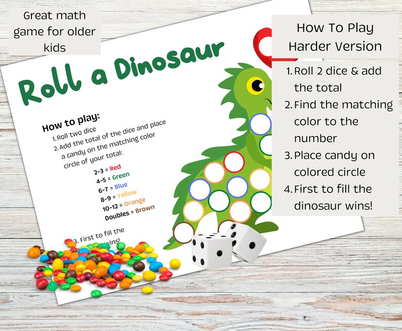 Dinosaur Valentine, Classroom Valentines, Candy Dice Game, Family ...
