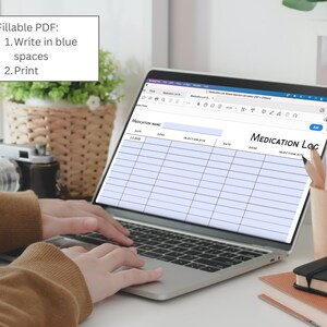 Medication Tracker Minimalist, Injection Log, Medication Log ...