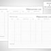 Medication Tracker Minimalist, Injection Log, Medication Log ...