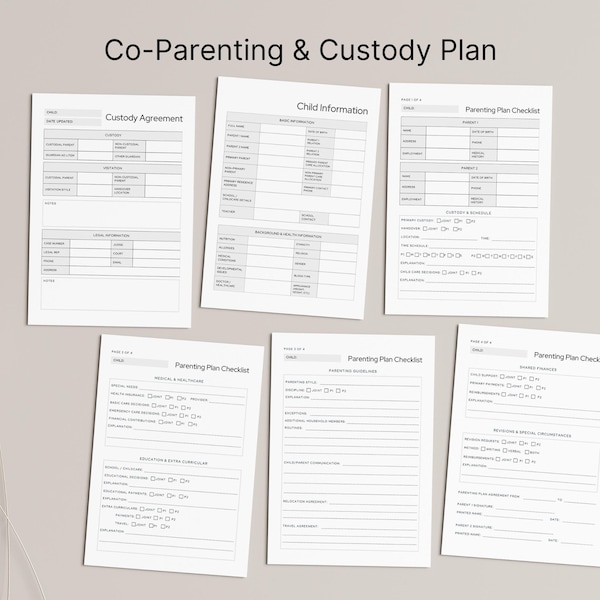 Single Case Agreement Template - Etsy