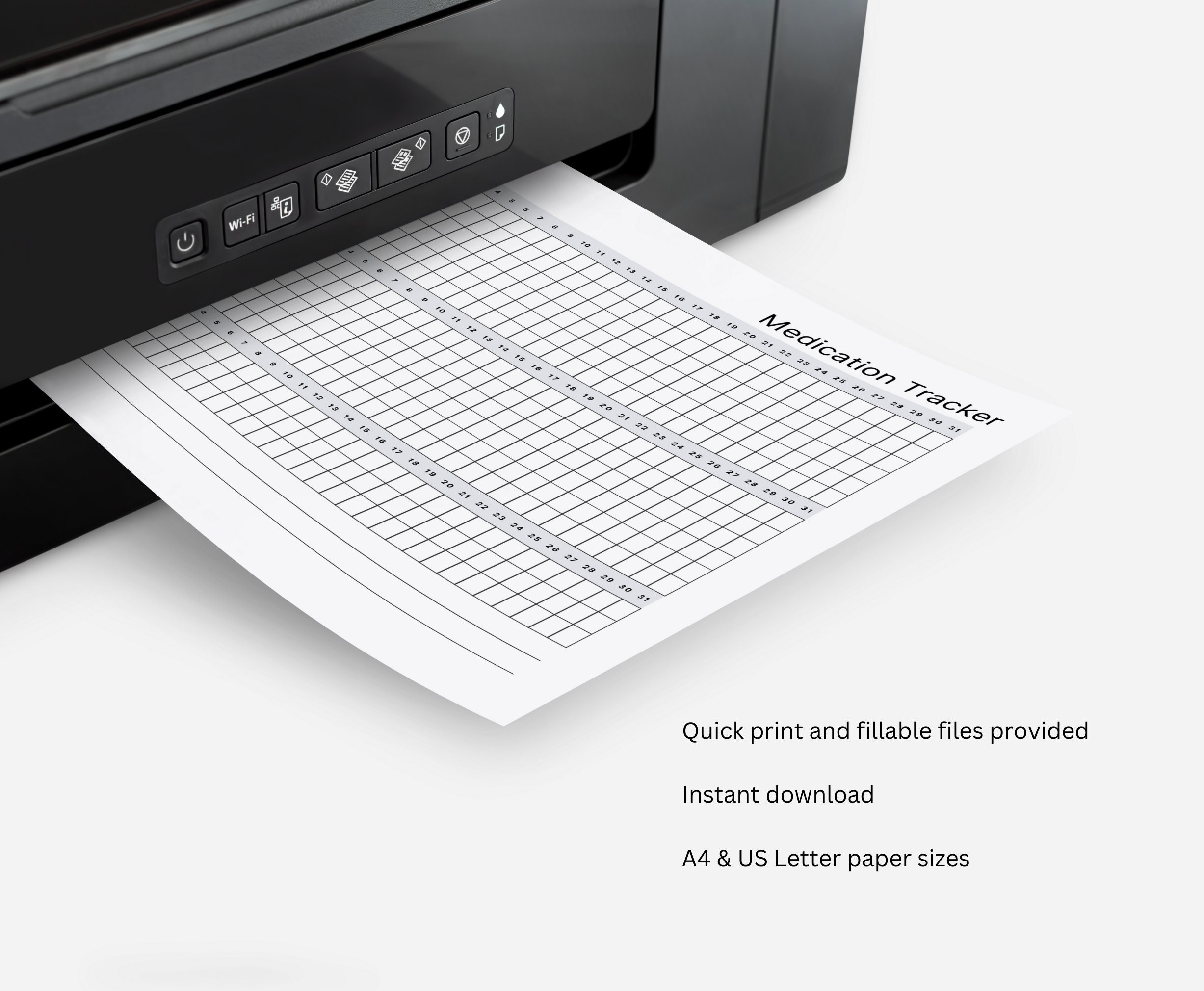 Medication Tracker Bundle, Monthly Medication Chart, Printable Medicine ...