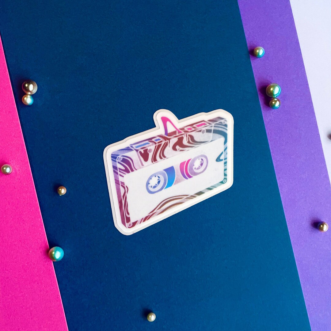 Tape Flake Die-cut Sticker/ Matte Laminated Vinyl Sticker/ Waterproof ...