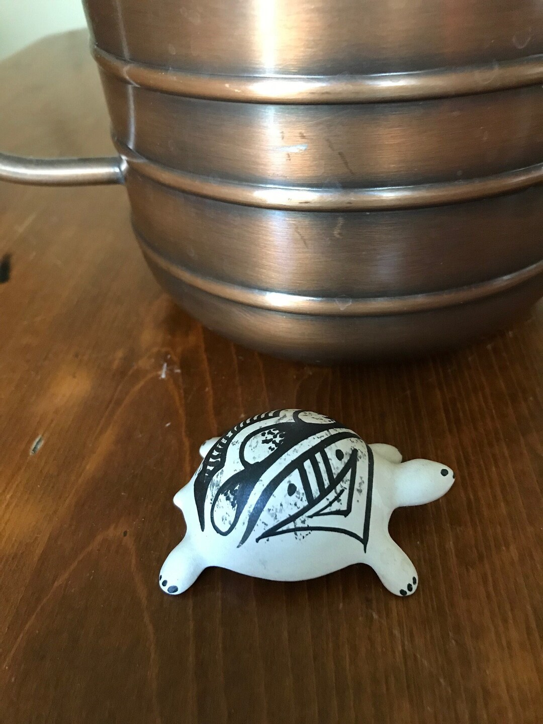 Vintage Acoma Native American Signed Pottery Turtle - Etsy