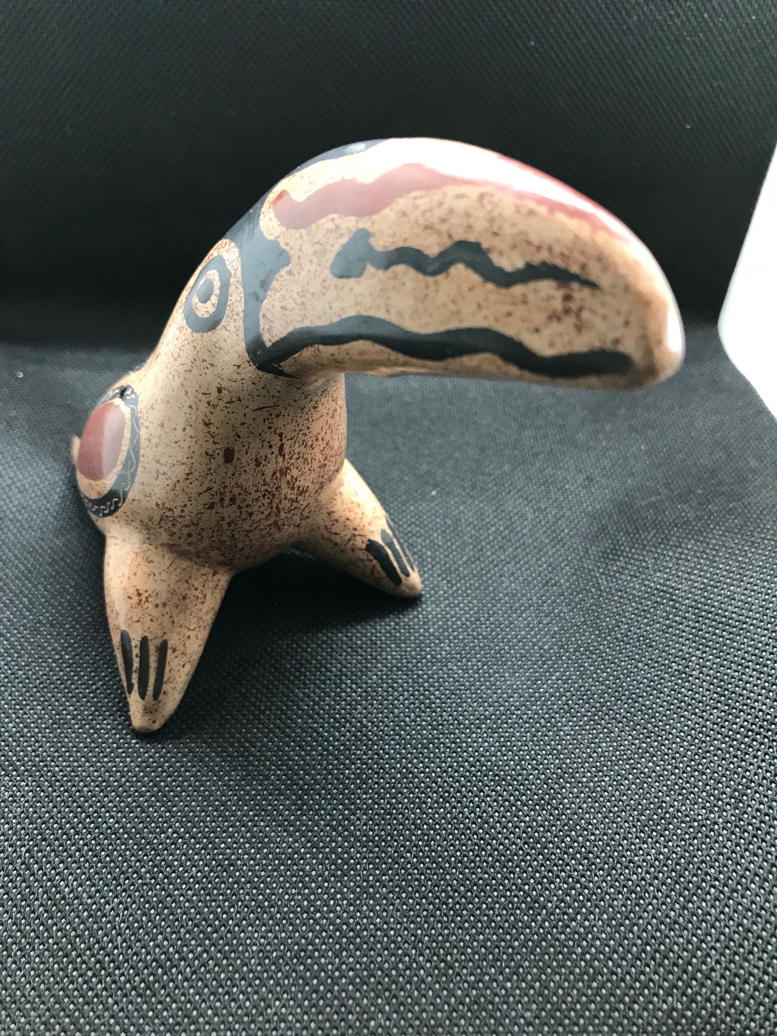 Hand-painted Ocarina Clay Toucan Flute - Etsy