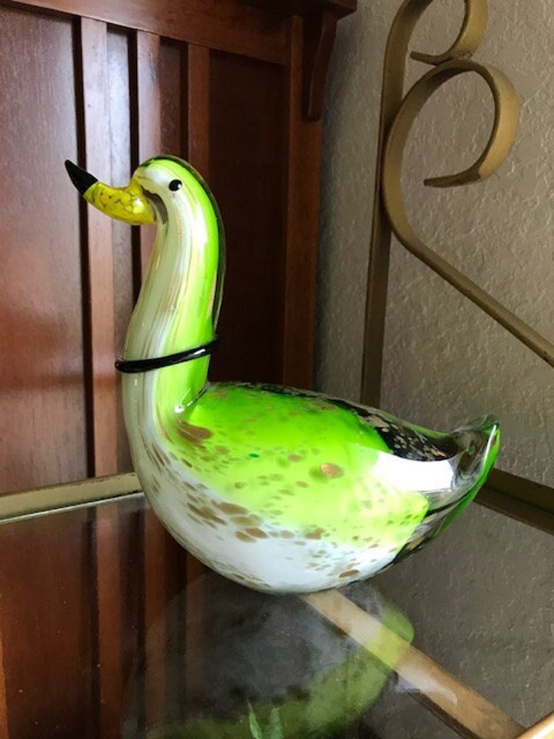Vintage Murano Hand Blown Glass Duck - Etsy