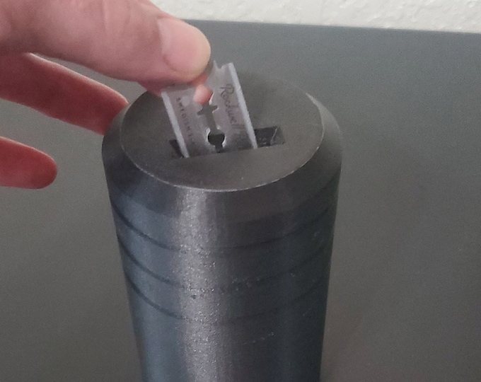 Razor Blade Disposal Container - Etsy