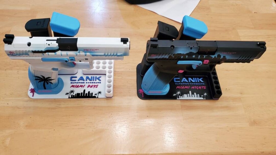 Canik METE Miami Days/nights Series Gun Stand - Etsy