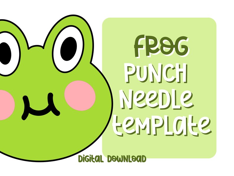 Punch Needle Template Mug Rug Punch Needle Pattern Punch - Etsy