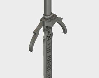 Witcher Silver Sword 3d Print - Etsy