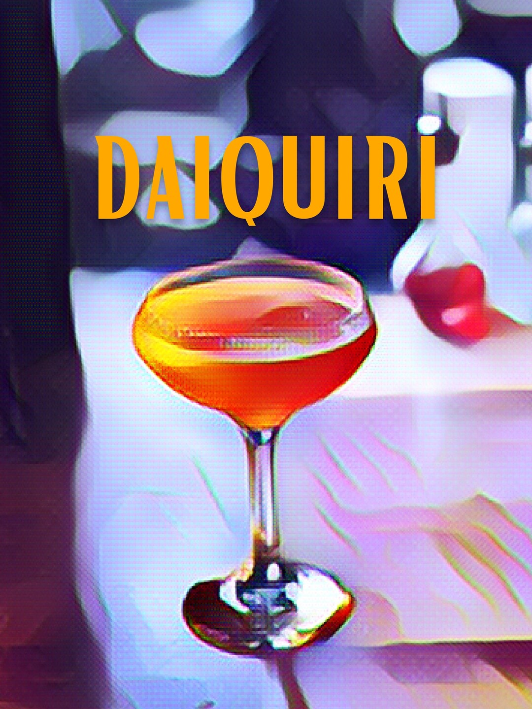 Daiquiri Poster Digital Print - Etsy