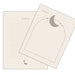 Printable Writing Paper Set of 2, Celestial Moon & Stars Note Paper ...
