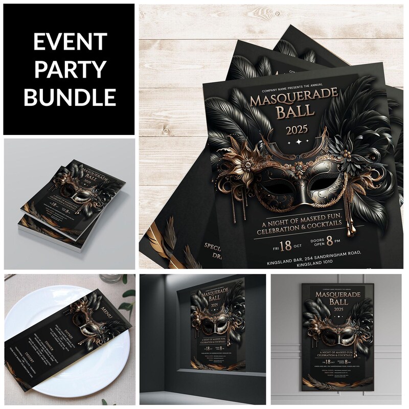 Masquerade Prom Theme - Etsy