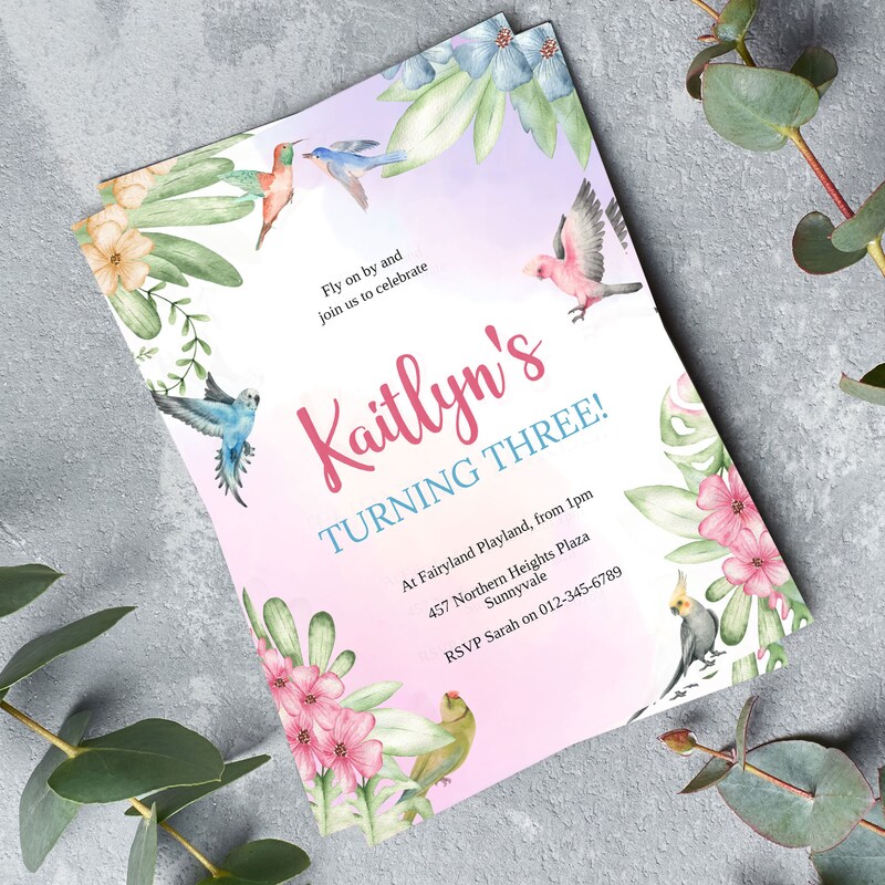 Bird Theme Birthday - Etsy