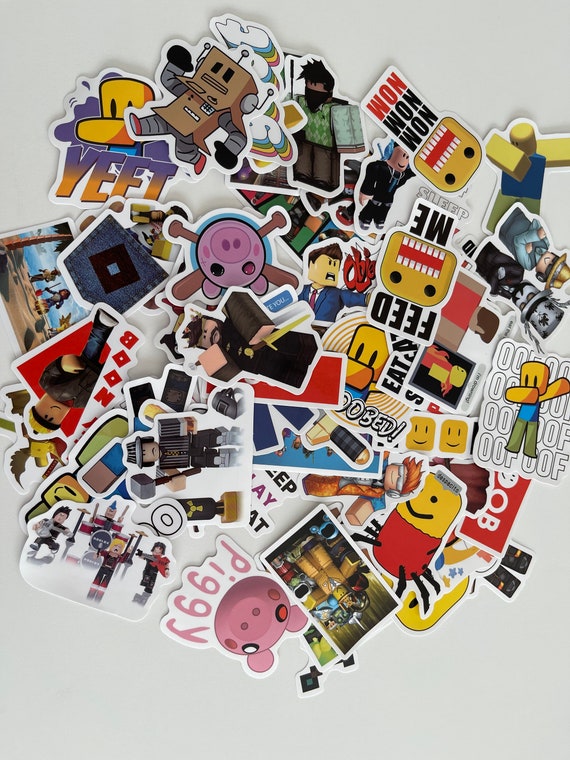 25-100 Pcs Roblox Mix Stickerkawaii Sticker Laptop Stickers - Etsy