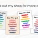 Set of 9 Educational Posters: Printable Pdfs for Playroom or School ...