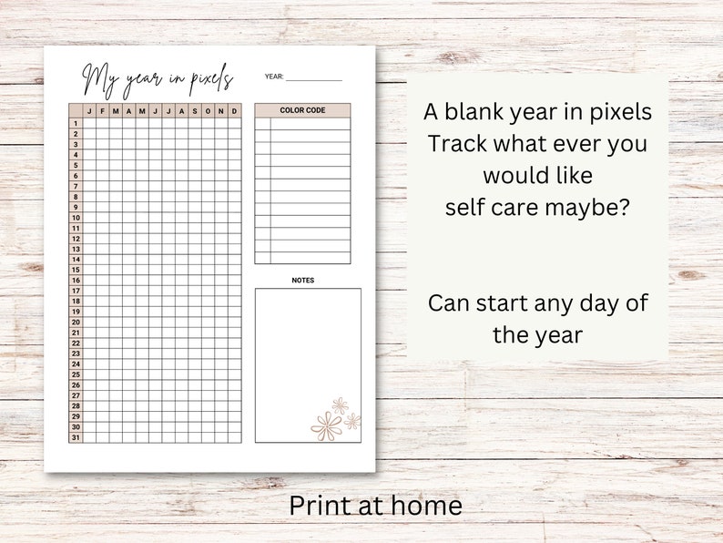 Year in Pixels, Mood Tracker, Sleep Tracker, Stress Level Tracker ...