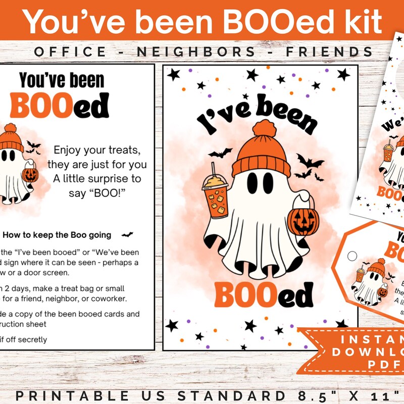 You've Been Booed Office - Etsy