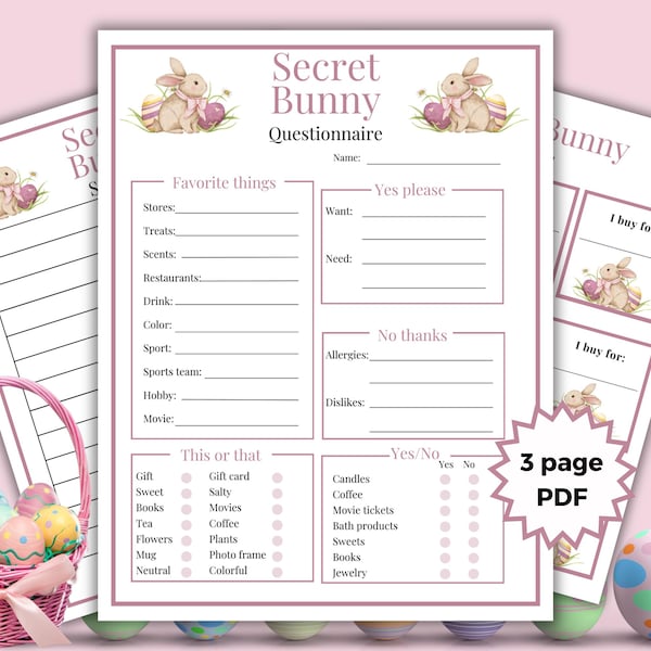 Secret Bunny Gift Exchange - 60+ Gift Ideas for 2026