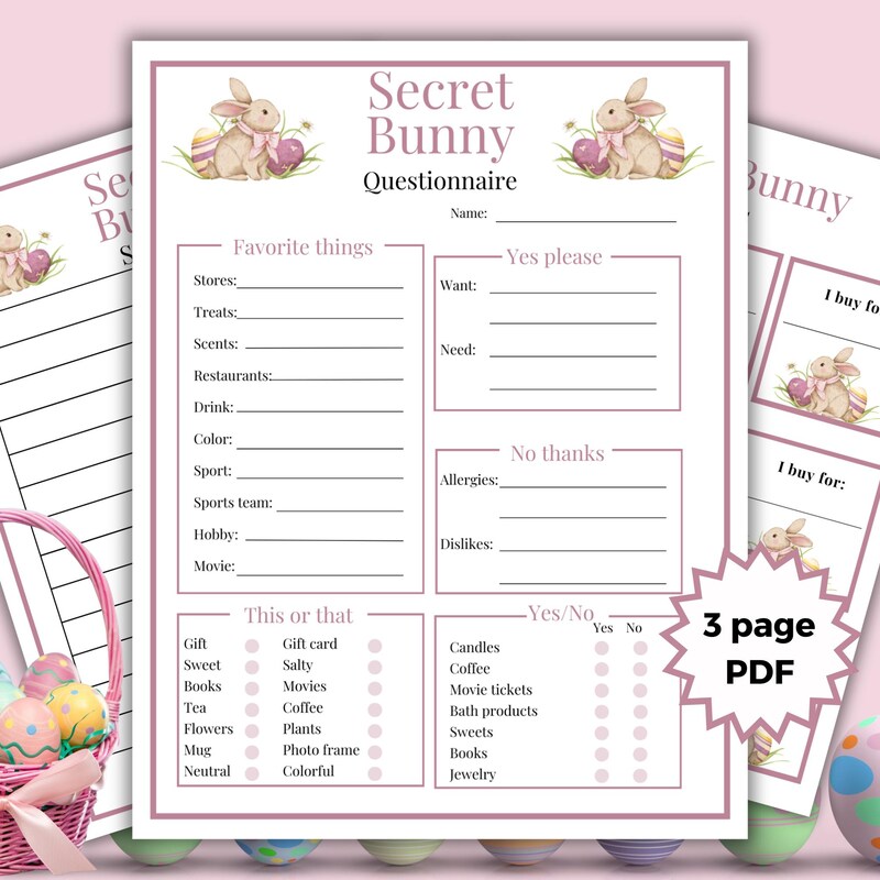 Secret Bunny Gift Exchange - 60+ Gift Ideas for 2026