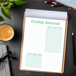 Printable Cruise Journal, Travel Journal, Cruise Journal, Vacation ...