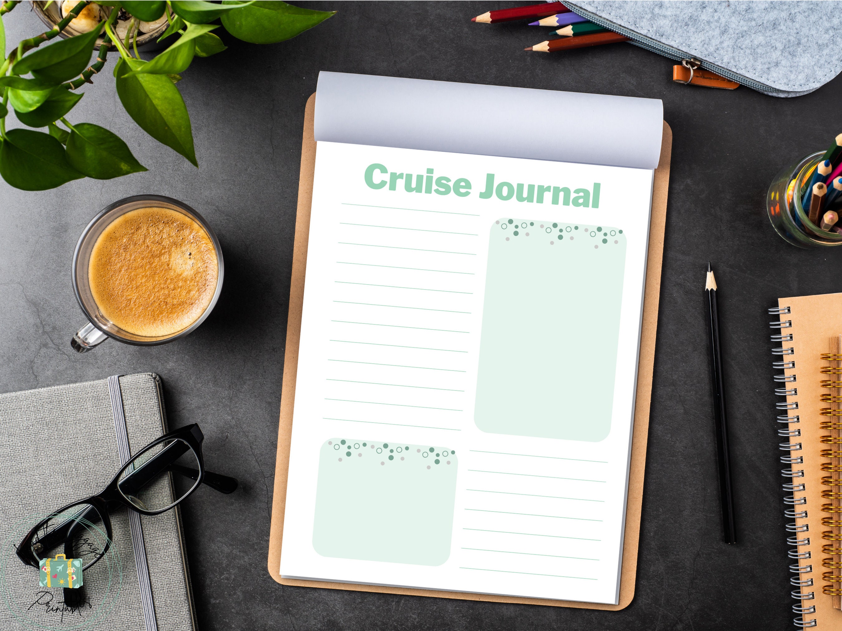 Printable Cruise Journal, Travel Journal, Cruise Journal, Vacation ...
