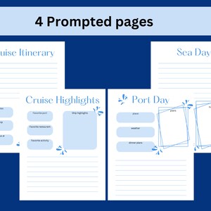 Cruise Journal Printable Cruise Journal Vacation Journal - Etsy