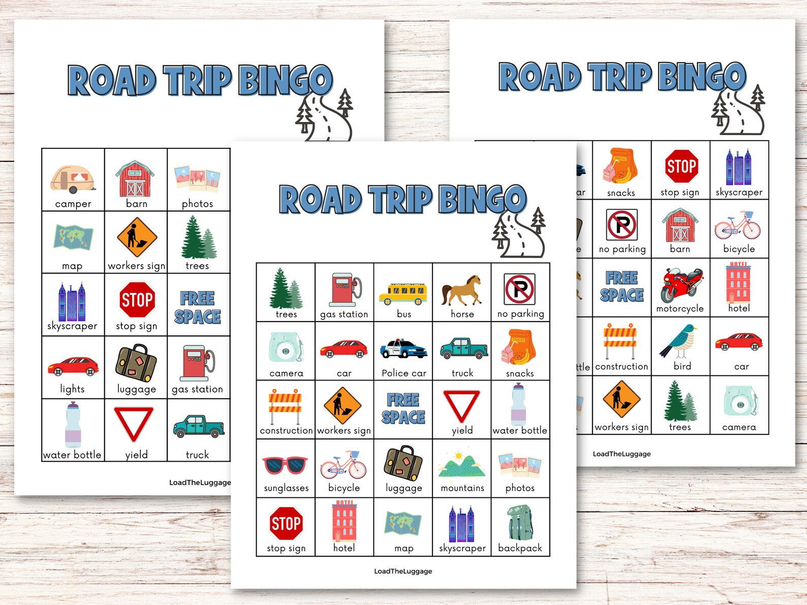 Road Trip Bingo, Road Trip Games, Road Trip Printables, Family Road ...