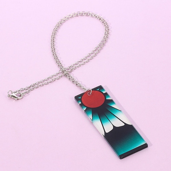 Demon Slayer Necklace - Etsy