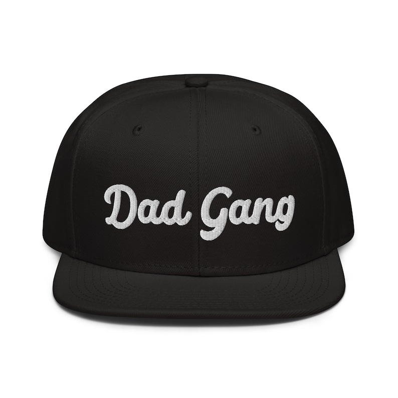 Dad Gang Snapback Hat Embroidered Gift for New Dads Baby Shower Gift ...