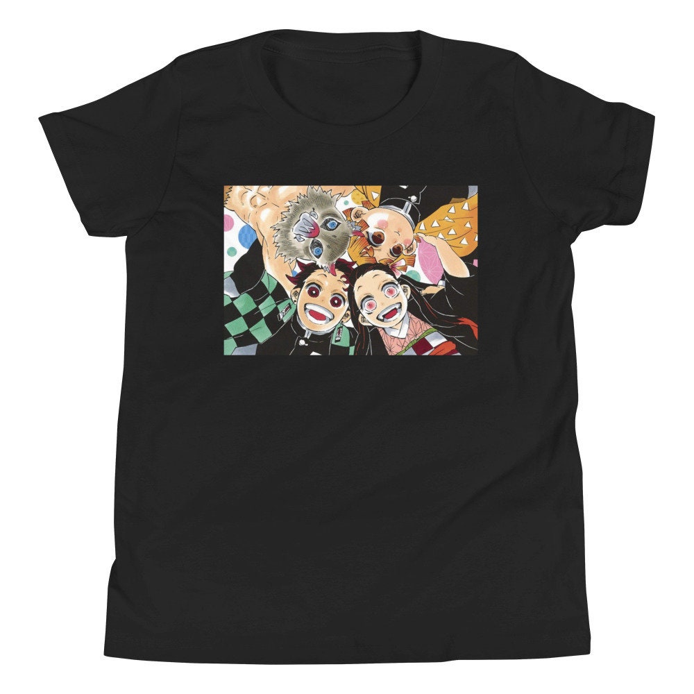 Kids Shirt Demon Anime Shirts for Kids Manga Shirt for Anime Fans Kids ...