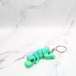T-rex 3D Printed Flexi Articulated Keychain - Etsy UK