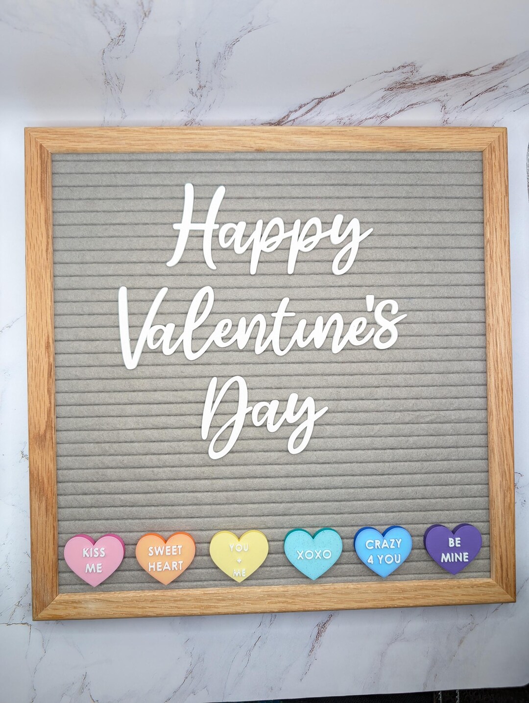 Sweetheart Valentine's Day Letter Board Set - Etsy
