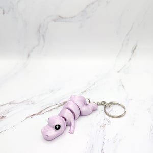 T-rex 3D Printed Flexi Articulated Keychain - Etsy UK