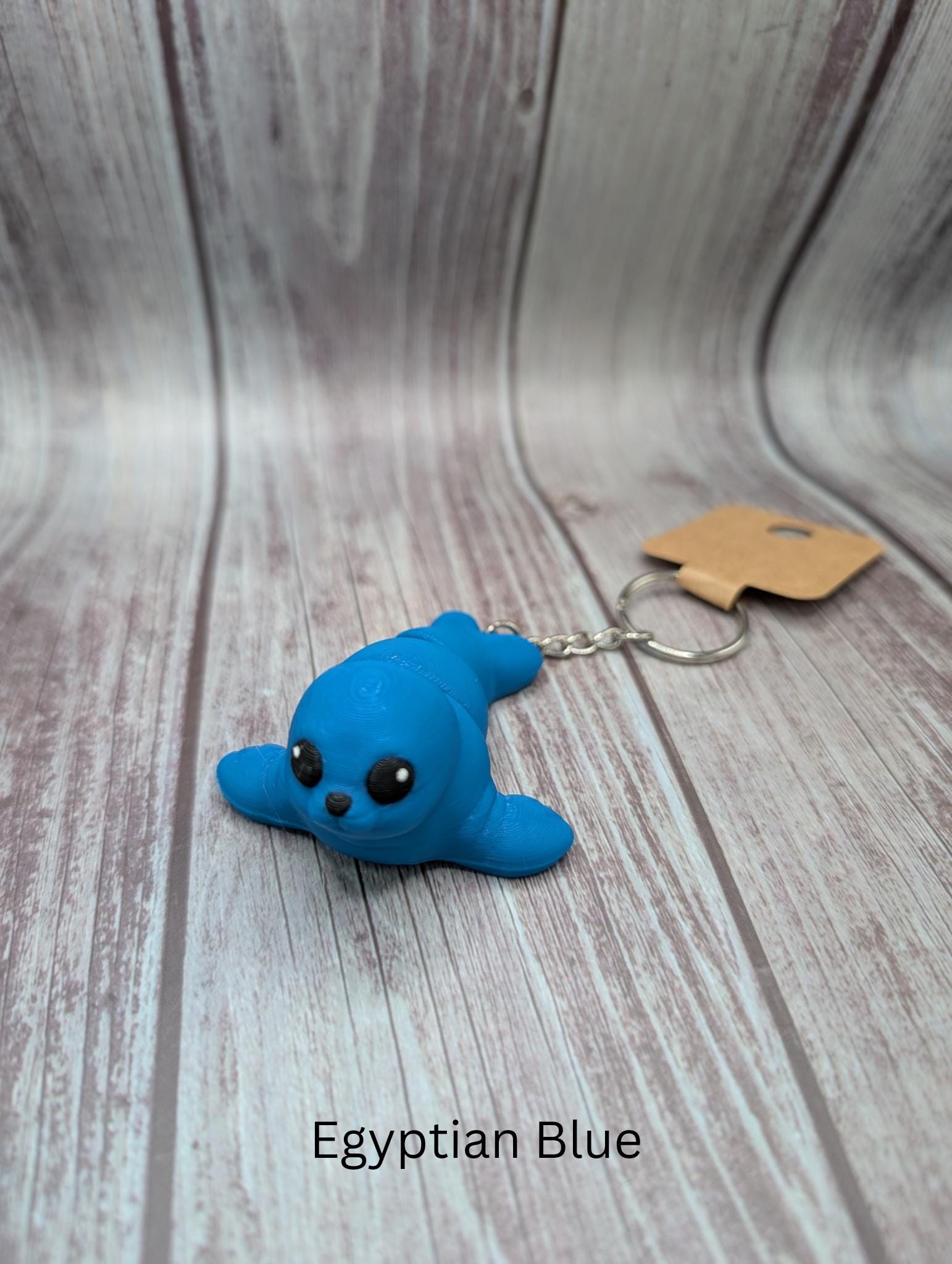 Seal 3D Printed Flexi Articulated Keychain - Etsy