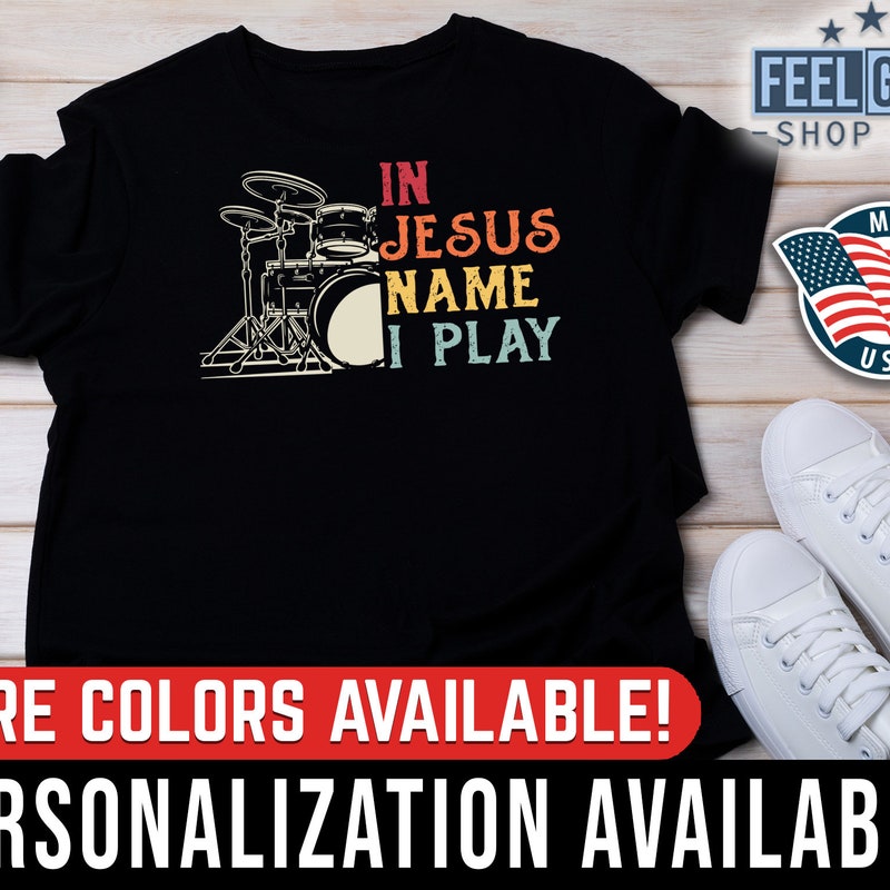 In Jesus Name I Play - Etsy