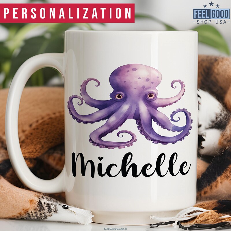 Octopus Mugs - Etsy