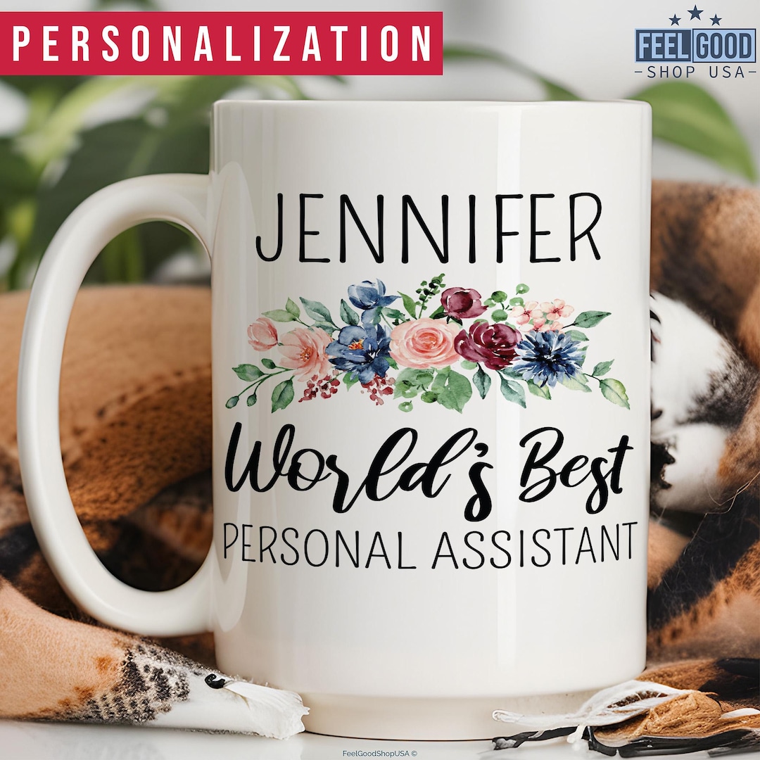 World's Best Personal Assistant Mug Personalized Gift for Her, Custom ...