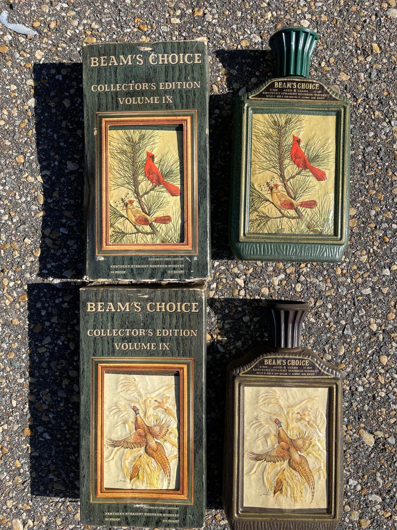 Vintage Jim Beam Decanters - Etsy